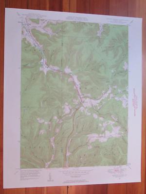 Keating Summit Pennsylvania 1958 Original Vintage USGS Topo Map | eBay