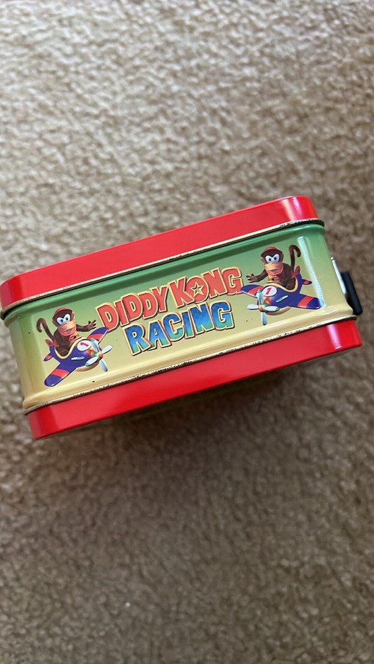Vintage 90s Y2K Diddy Kong Racing Nintedo 64 N64 Rareware Mini Metal ...