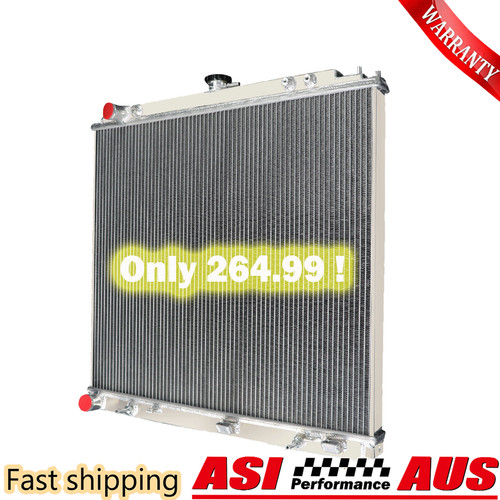 3Row Aluminum Radiator Fits 2005-2012 Nissan Navara D40 Pathfinder R51 ...