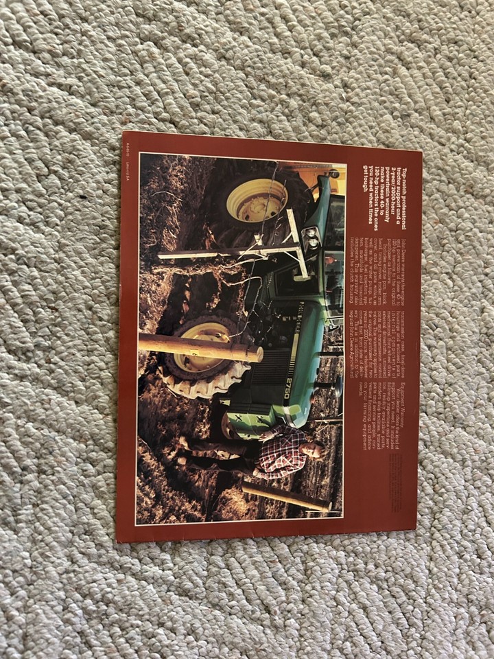 Farming Ad Flyers Pamphlet Tractor Machinery Vintage Lot John Deere ...