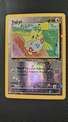 Pokémon TCG Togepi Southern Islands 4/18 Promo Reverse Holo | eBay