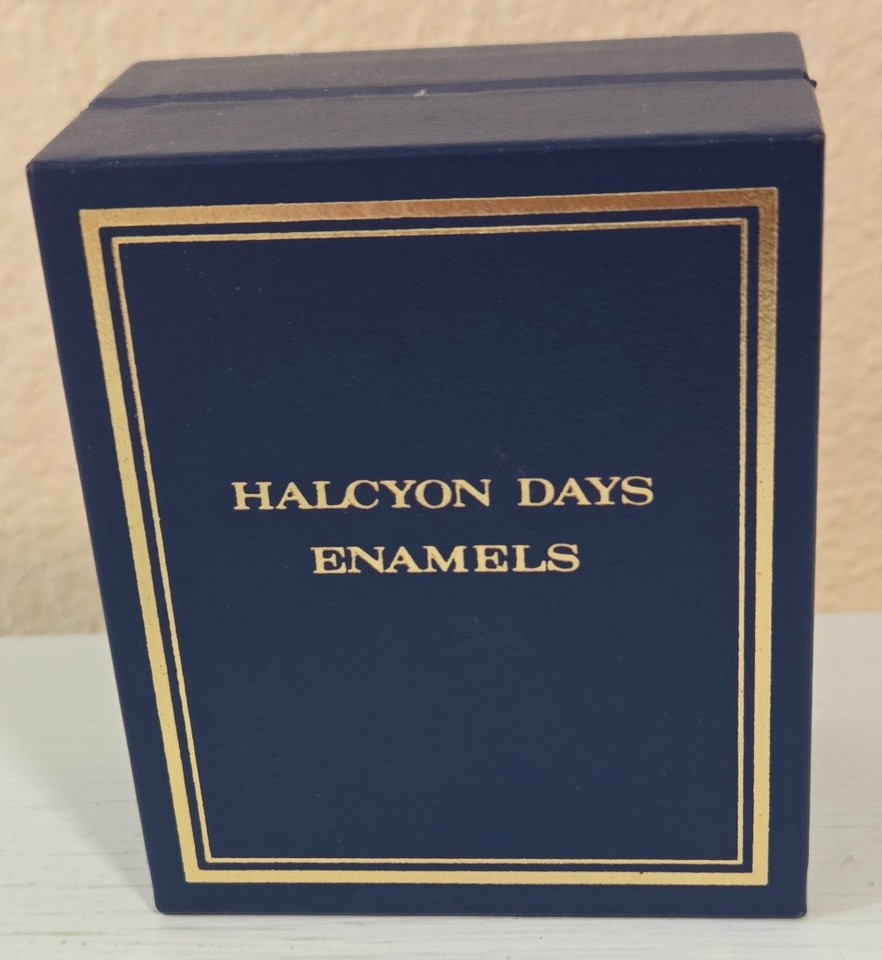 Halcyon Days Enamels Box Presentation Gift Storage EMPTY Box ONLY | eBay