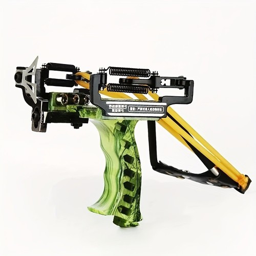 4-Color Powerful Laser Slingshot, Outdoor Hunting High-Velocity ...