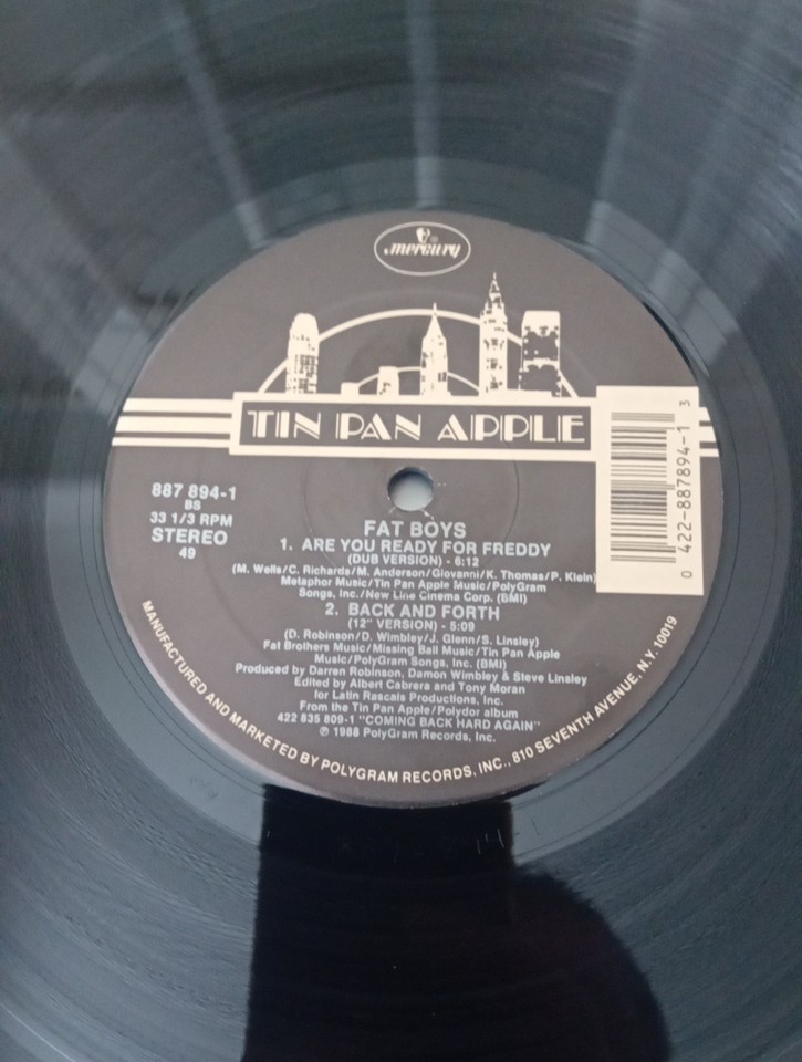 'Are You Ready for Freddy' Fat Boys 12" Single Import | eBay UK