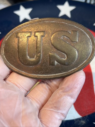 Dug Civil War Us Box Plate Found 1954 By Will Gavin Fair Oaks | eBay