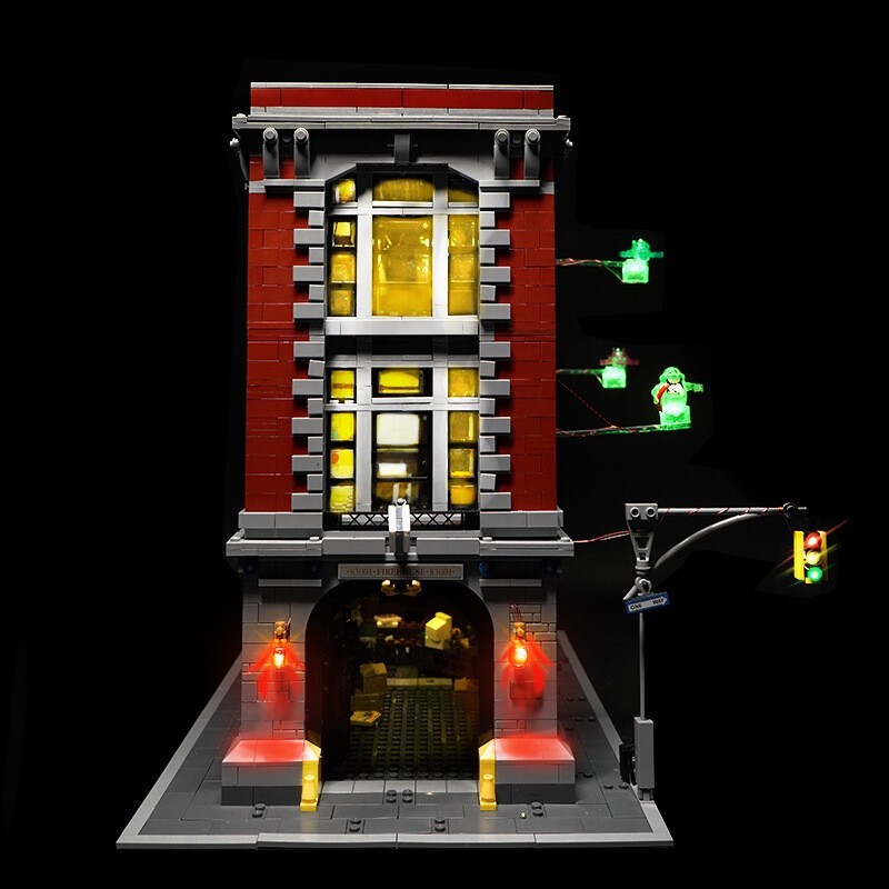 Firehouse Headquarters Compatible LEGO® 75827 Set Lighting LED Light ...
