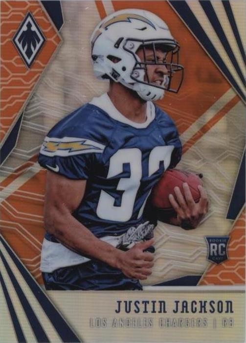 2018 Panini Phoenix - Rookies Justin Jackson #191 Orange /99 (RC) for ...