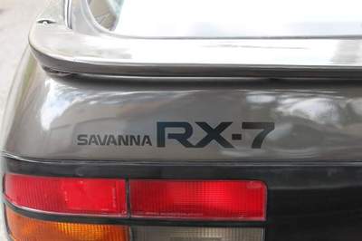 New 1986-1991 Mazda SAVANNA RX-7 Rear Badge Decal JDM RX7 FC FC3S 13B ...