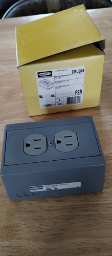 Hubbell - P/N: DRUB15 - DIN Rail Utility Box - NEW | eBay
