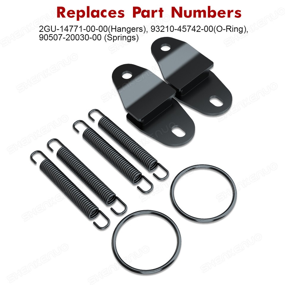 Exhaust Muffler Pipe Springs Stays Mounts Hangers for Yamaha Banshee ...