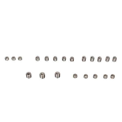 65PCS Threaded Insert Assortment Kit 303 Thread Repair Sleeves Reducing ...