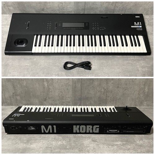 KORG M1 61-KEYS KEYBOARD MUSIC WORKSTATION DIGITAL SYNTHESIZER AC100V ...