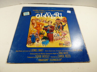 VTG Oliver Musical Original Soundtrack Vinyl Record Album Columbia ...