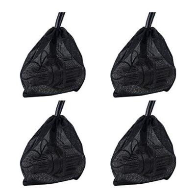 Pond Pump Mesh Bag with Drawstring Swimming Pool Pump Filter Bag, 4 ...