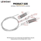 CNC Internal Throttle ASSEMBLY 1" 7/8" Motorcycle Grip For Harley ...