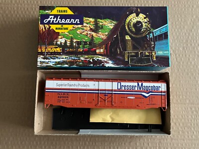 Athearn HO Scale Kit 5274 DRESSER MAGCOBAR NIRX 50’ PLUG DOOR BOX CAR ...