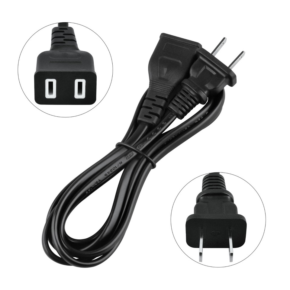 AC Power Cord Cable Plug For Ryobi 18-Volt ONE+ Hybrid Portable Fan ...
