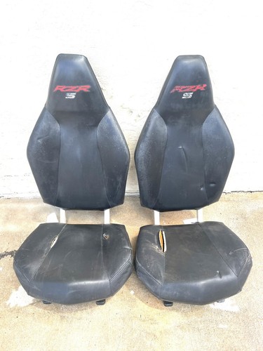 09 POLARIS RZR 800 LEFT/RIGHT FRONT SEATS | eBay