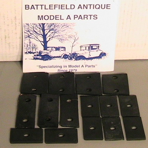 1928-1931 Model A Ford Body to Frame Rubber Body Block Mounting Pad Set ...