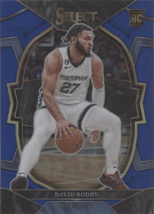 2022-23 Panini Select - Concourse David Roddy #78 Blue Prizm (RC) for ...