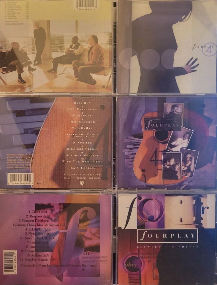 Lot 5-CDs Fourplay Yes Please Elixir Between Sheets 4 (Self-titled) SHIPS FAST | eBay
