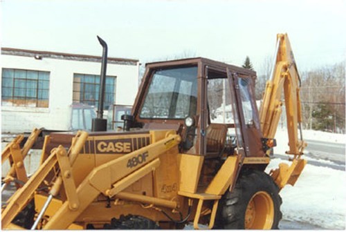 Case 480 F 480F LL Construction King Backhoe Loader Tractor PARTS ...