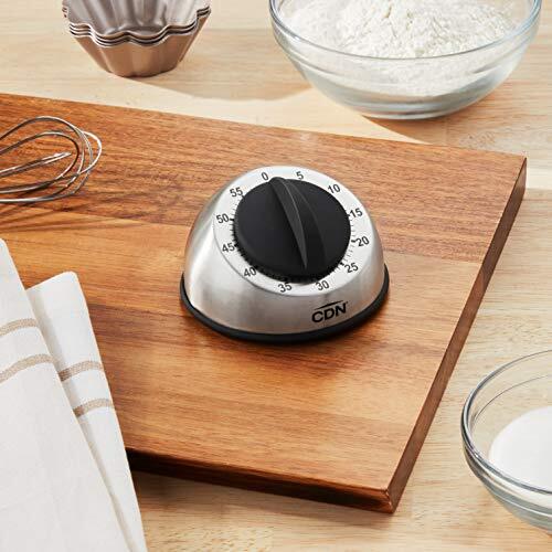 Compact 60 Min Kitchen Timer - Heavy Duty Mechanical Timer - Cooking ...