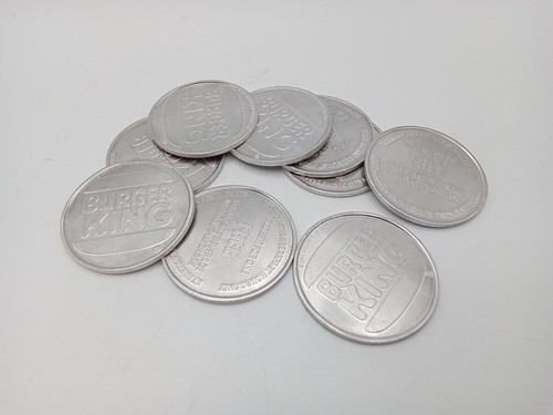 Vintage BURGER KING Free Breakfast Beverage Token Metal Coin ...