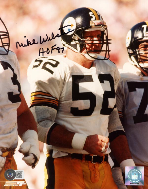 Mike Webster Autographed Memorabilia | Signed Photo, Jersey ...
