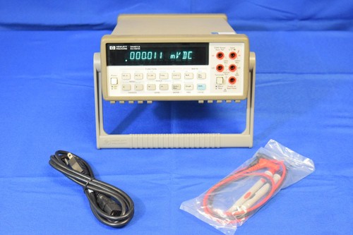 HP 34401A Digital Multimeter, 6½ Digit (Calibrated) | eBay