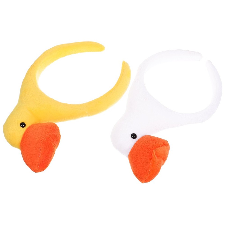 2 Pcs Animal Headband Cute Hair Accessories for Girls Goose Hairbands ...