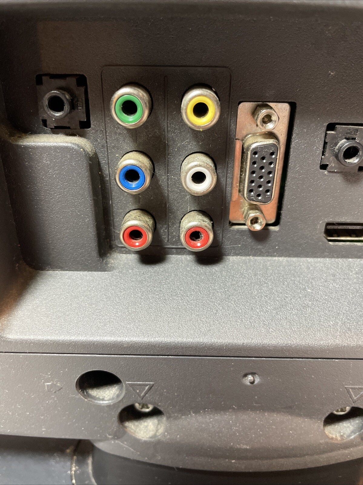 Sansui HDLCD185W 19" HD LCD TV PC Monitor Television Tested No Remote ...