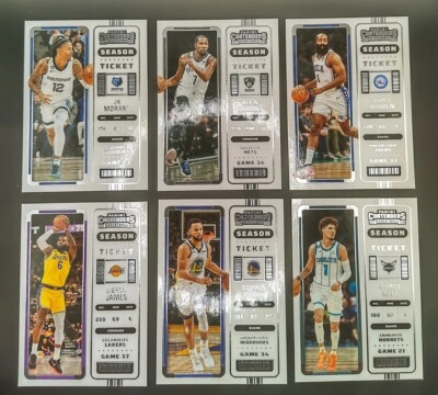 2022 Panini Contenders Basketball - * Complete Your Set* - Base (#1-100 ...