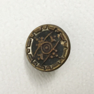 Antique Victorian Metal Twinkle Austrian Tiny Button | eBay