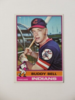 BUDDY BELL 1976 TOPPS BASEBALL CARD #358 CLEVELAND INDIANS | eBay