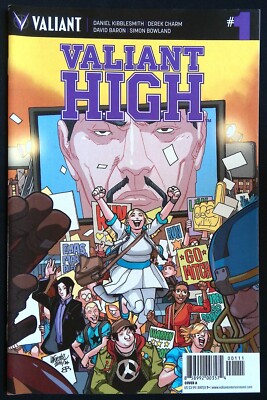 VALIANT HIGH #1 ~ NM 2018 VALIANT ENTERTAINMENT COMICS ~ DAVID LAFUENTE ...