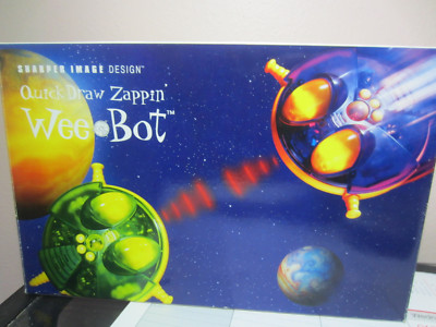 Sharper Image Design Quick Draw Zapping Wee Bot (RED Color) #1265 | eBay