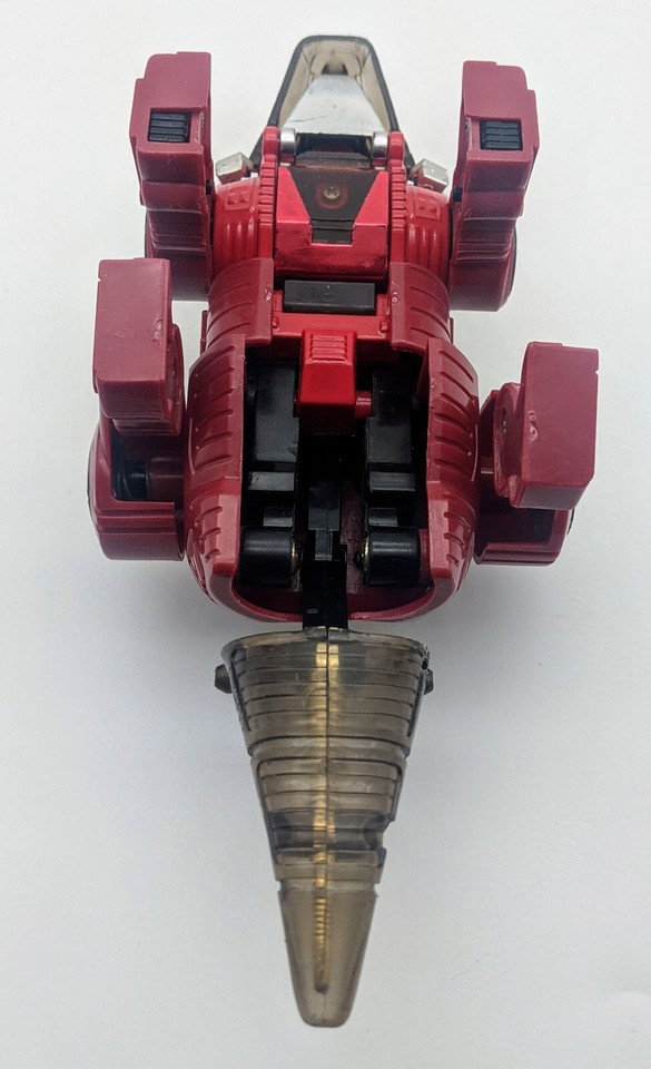 Vintage Red Slag G1 Transformers Dino Bots Mispress Variant RARE 1985 ...