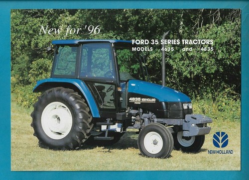FORD NEW HOLLAND 35 SERIES 4635 & 4835 TRACTORS BROCHURE 1996 | eBay