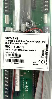 NEW SIEMENS MOM-4 MXL EXPANSION CARDCAGE (2 AVAILABLE, FREE SHIPPING ...
