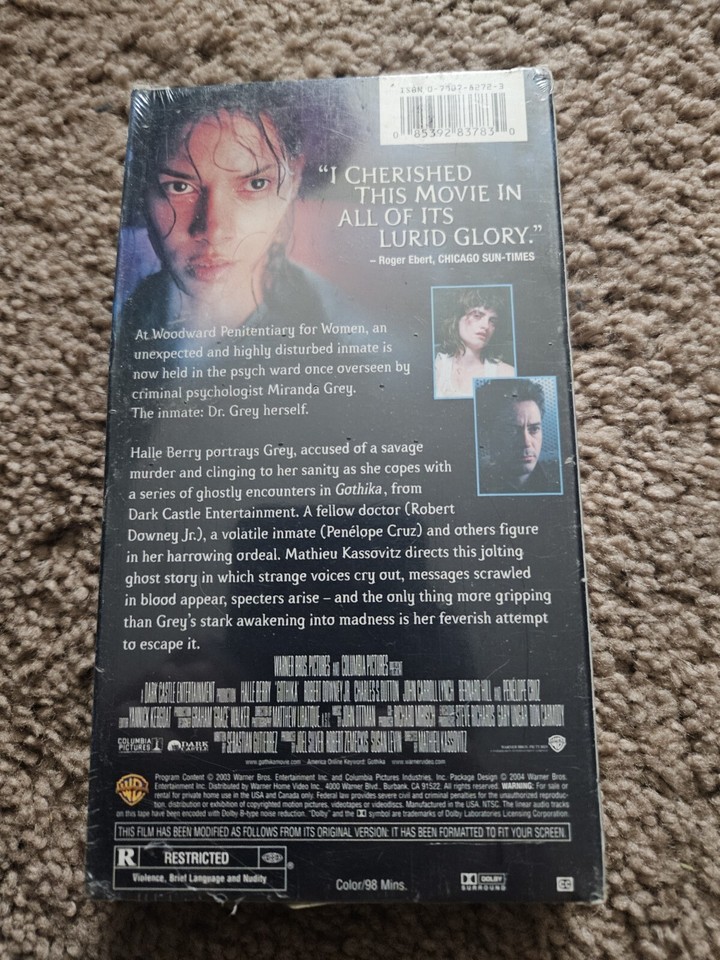 Gothika (VHS, 2003) Brand New Sealed, Horror, Halle Berry 85392837830 ...