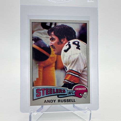 1975 Topps Andy Russell Football Card #90 NM Quality #4 FREE SHIPPING ...