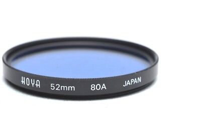 Hoya 52mm 80A Blue Lens Filter for Nikon Pentax Sony Canon Lenses | eBay