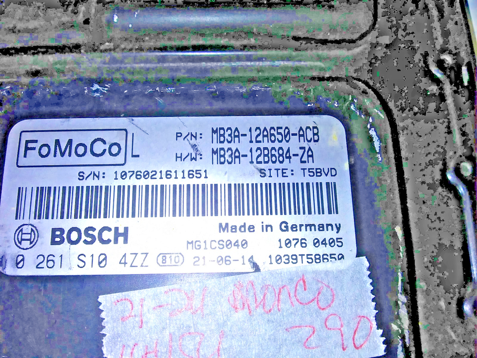 MB3A-12A650-ACB ecm ecu computer 2021-2024 Ford Bronco | eBay