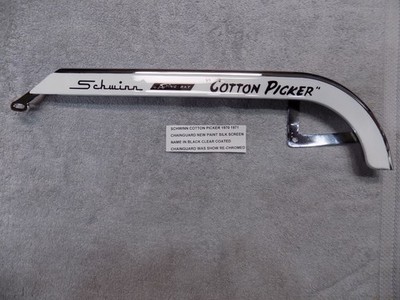 SCHWINN STINGRAY COTTON PICKER KRATE 70 71 CHAIN GUARD REPAINTED SILK ...