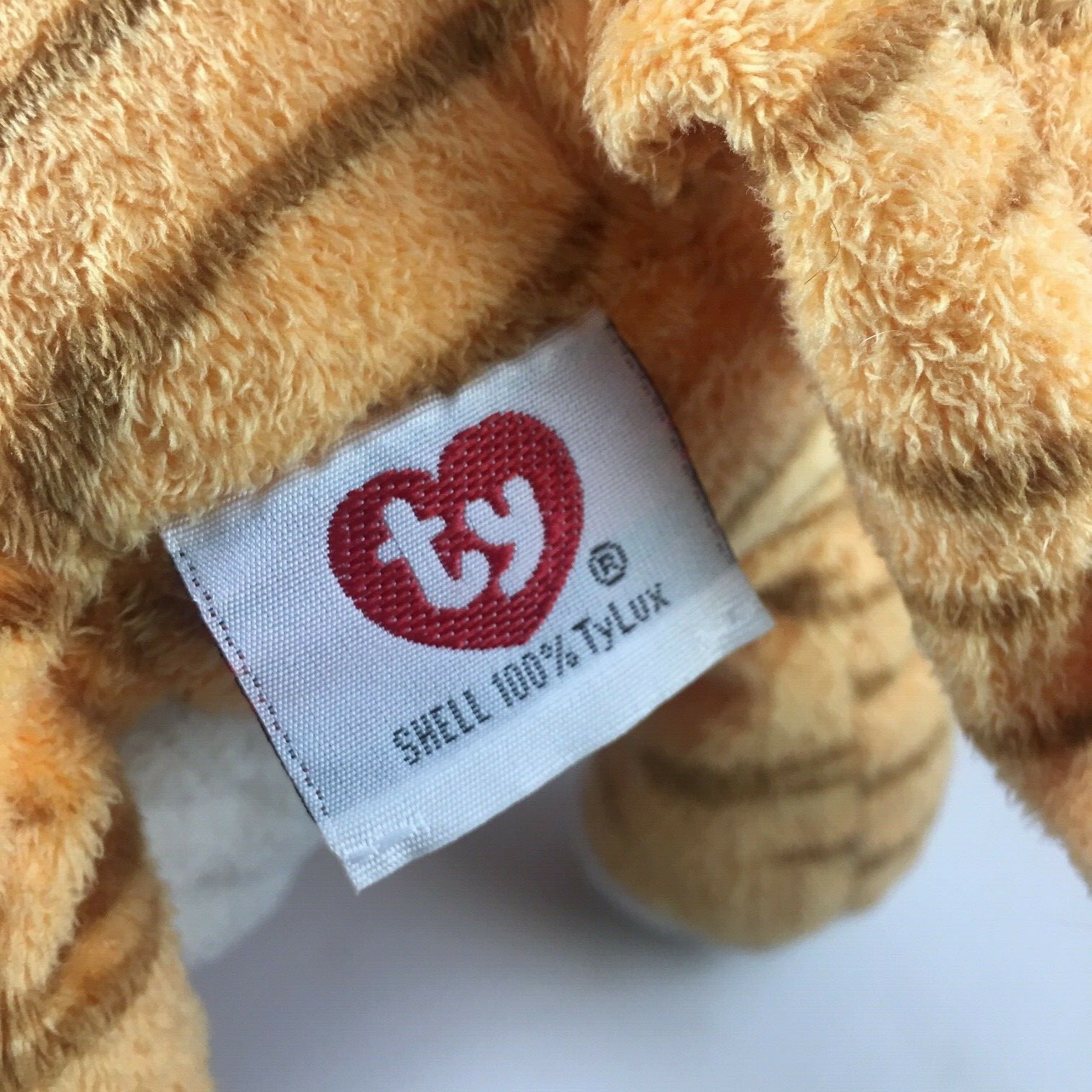Ty Pluffies 2003 Retired Purrz Orange Tabby Cat 3234 MINT With Tags for ...
