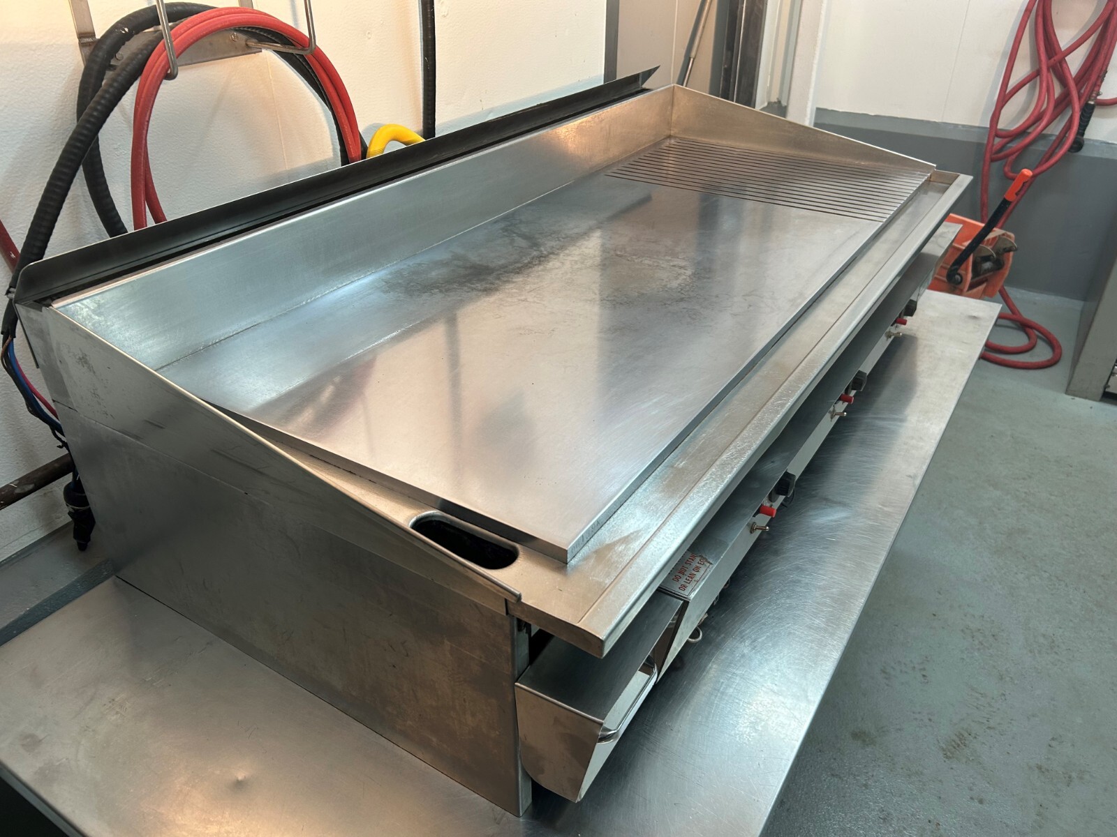 5’ Foot Keating Miraclean Griddle Hot-plate gas-fired | eBay