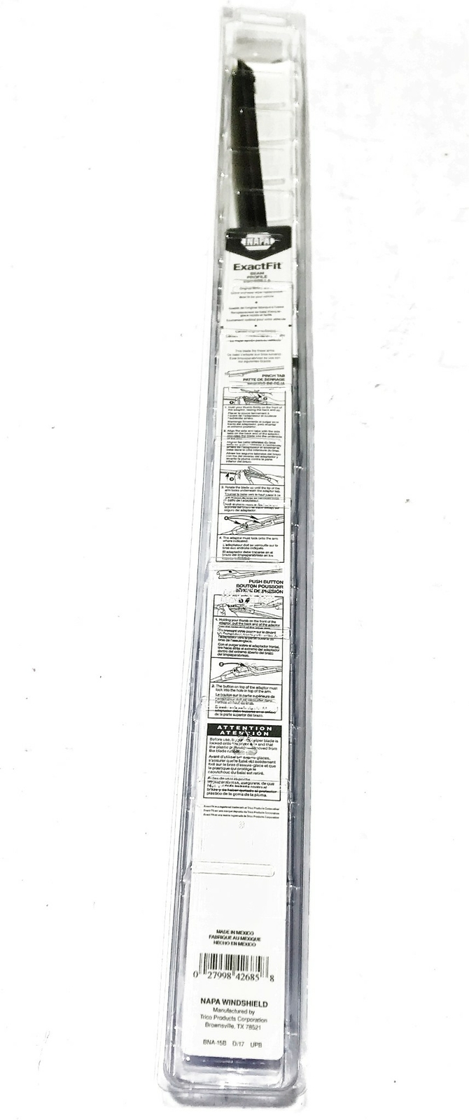 NAPA "Exact Fit" Windshield Wiper Blade 6-026-PP NOS | eBay
