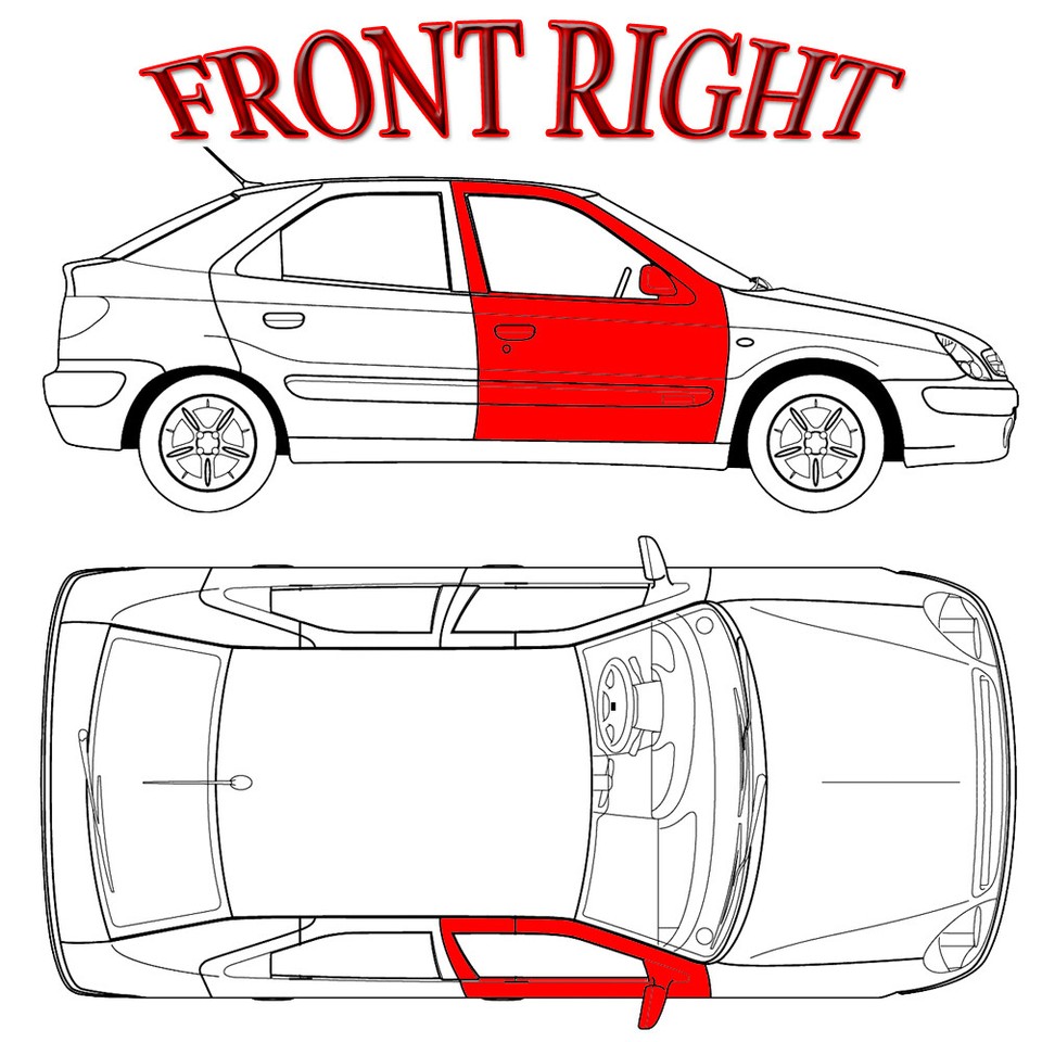 BMW 3 Series E46 Left/Right Front Window Regulator Repair Metal Clips ...