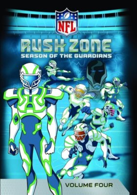 NFL Rush Zone - Vol 4, New DVD, animated NFL players, Rohitash Rao ...
